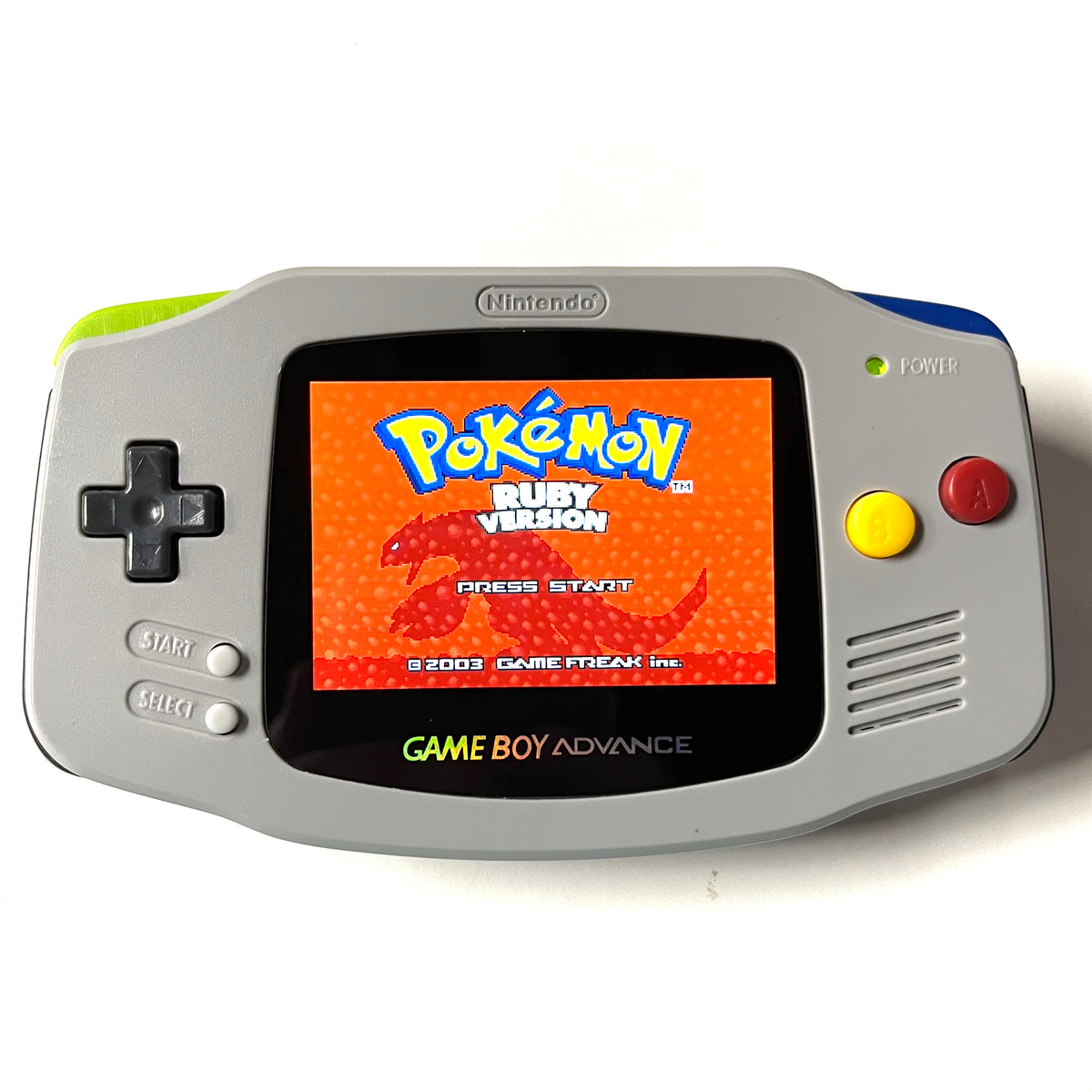 Laminated Backlit Game Boy Advance – Vetro Gaming
